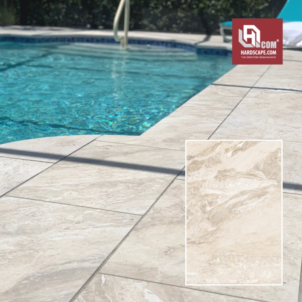Hardscape.com Porcelain Paver Diana Imperial 24 in. x 36 in. x 2 cm ...