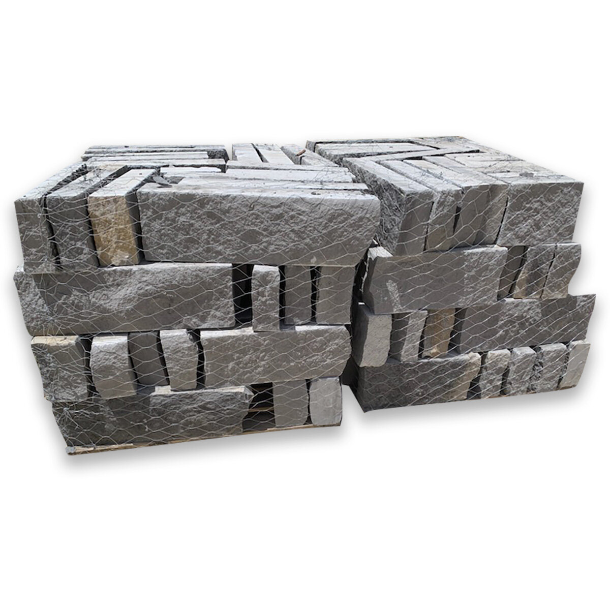 Building Stone Charcoal Lueders (4 in. Chopped) Sawn 8 in. Thick ...