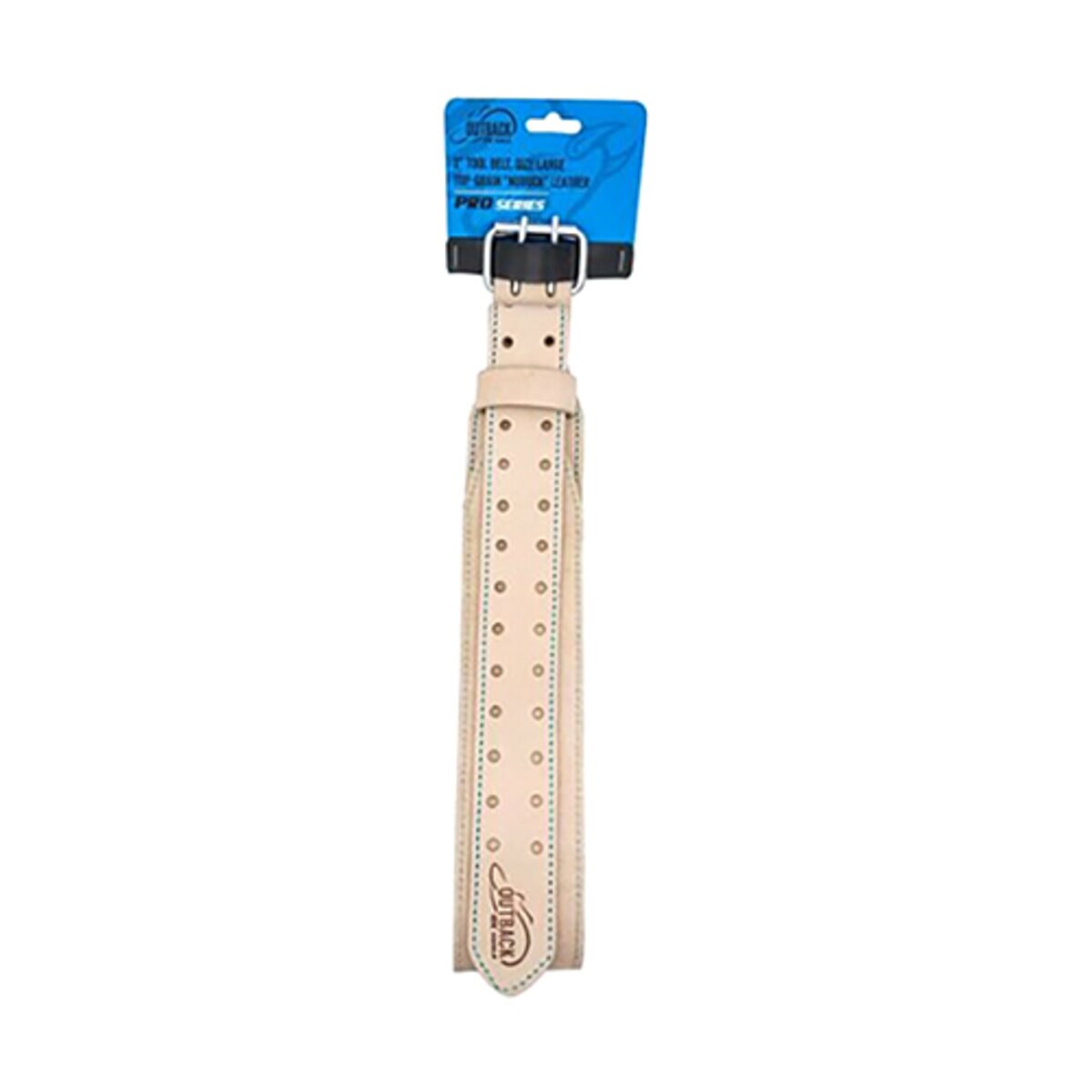 Ox Pro 3-in. White Leather Tool Belt - Large 35 in. to 46 in | SiteOne US