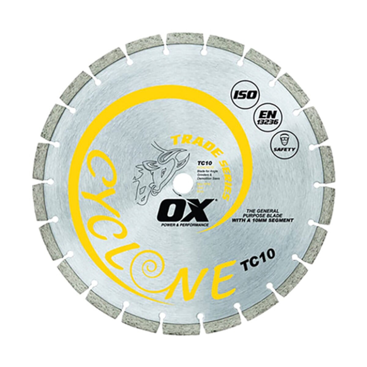 Ox Trade General Purpose / Concrete Diamond Blade | Diameter: 8 in ...