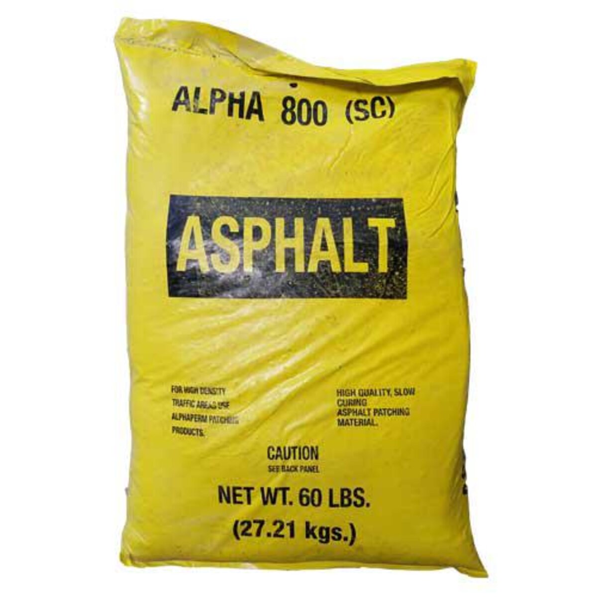 Pmp Alpha 800 (Sc) Temporary Asphalt Patch 60 lb. Bag (50 bag/pallet ...