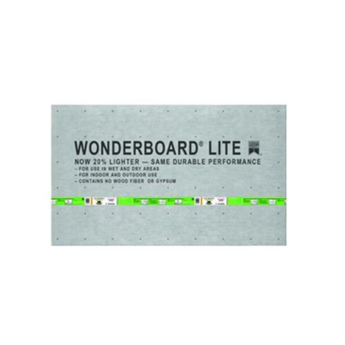 Wonderboard 3 ft. x 5 ft. x 1/2 in | SiteOne