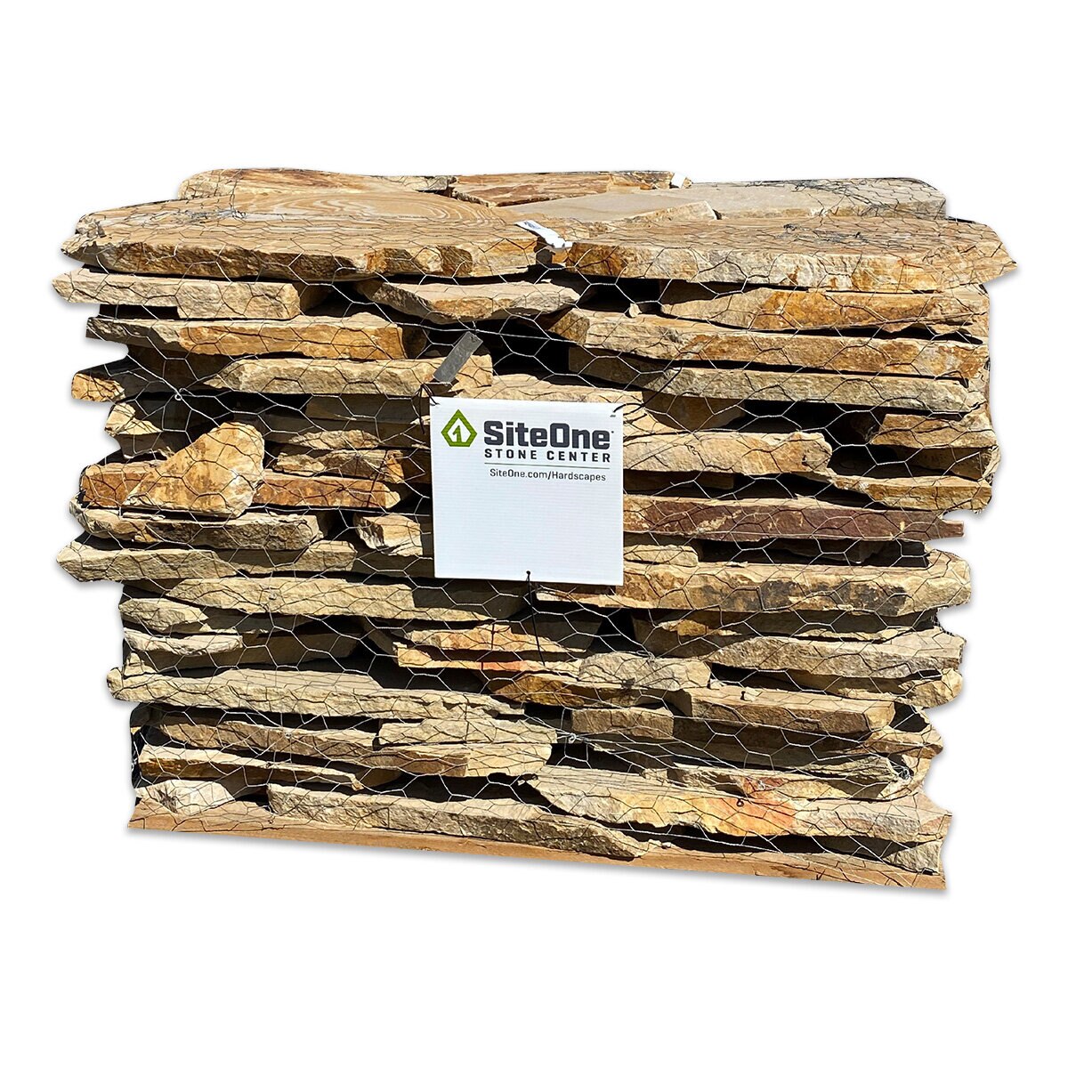 Flagstone Utah Sunrise Buff Tumbled Patio/Steppers | SiteOne US