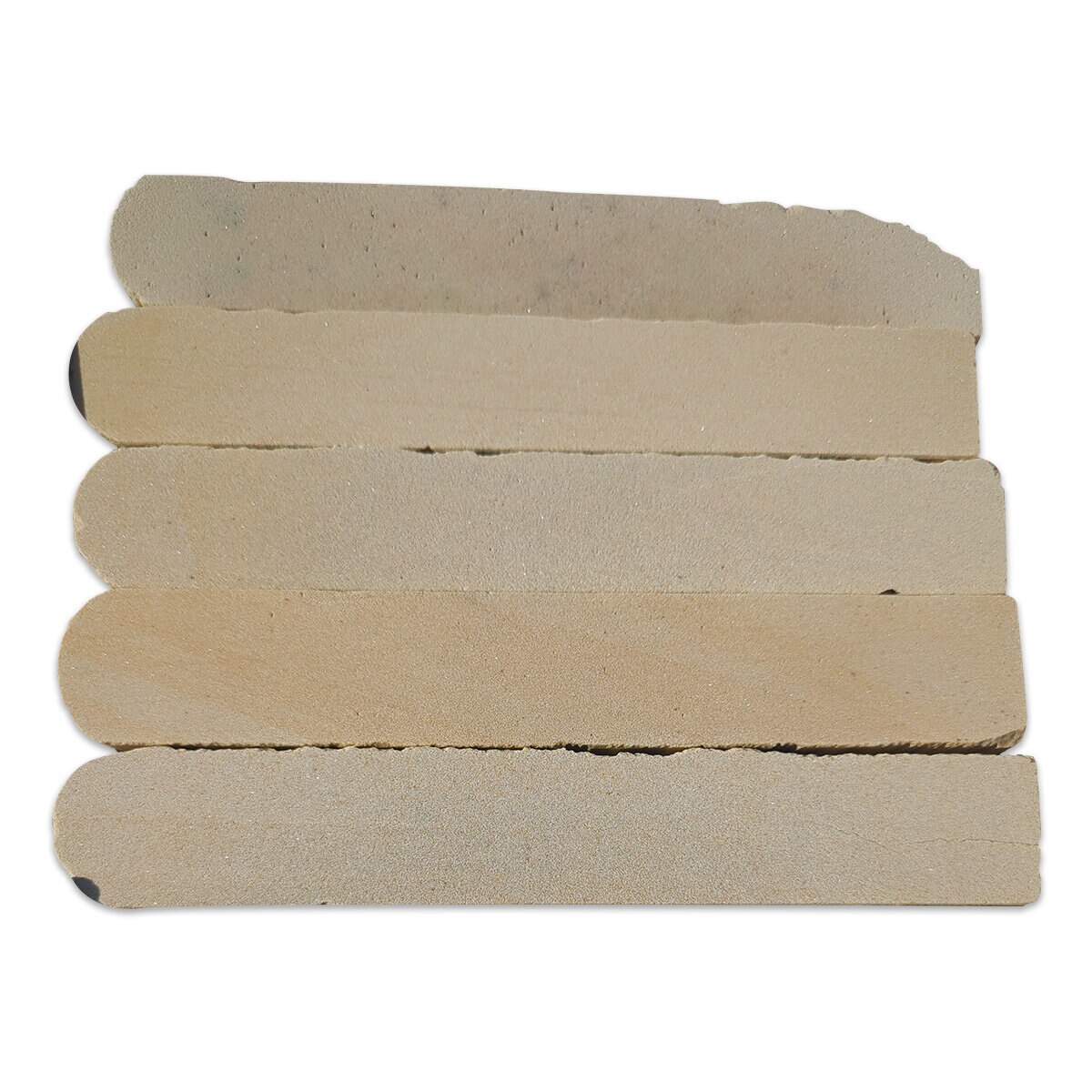 Coping Mint Buff Sandstone Bullnose 1 Long 2 in. x 12 in. x 24 in | SiteOne