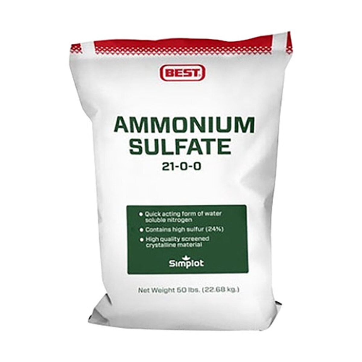 GRAINCO Fertilizer 21-0-0 SULF-N 100% Sprayable Ammonium Sulfate 50 lb ...