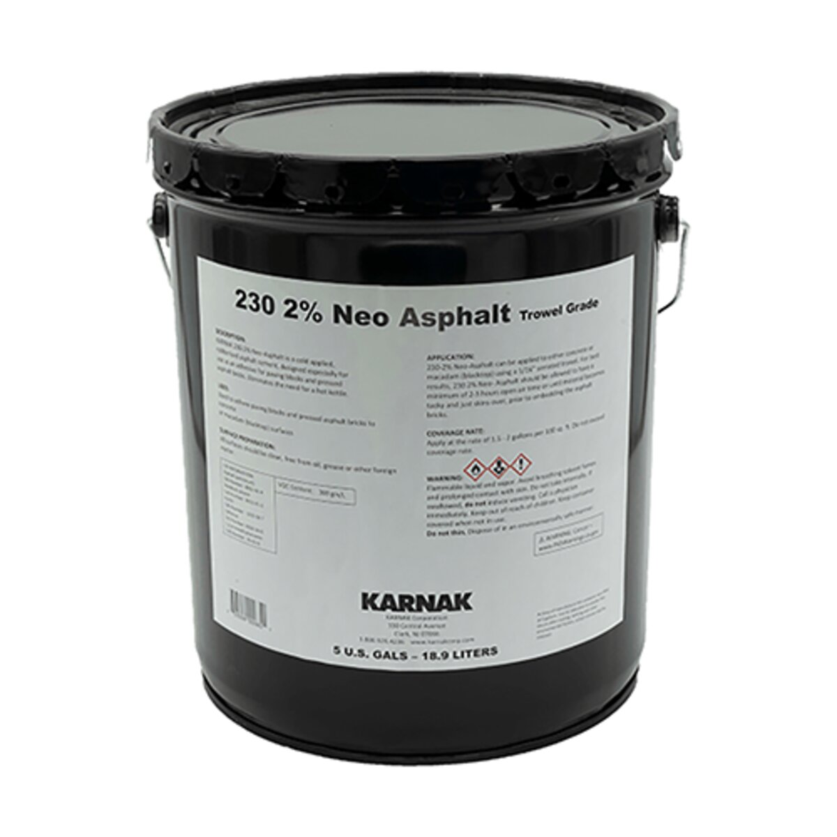 Karnak 230-2% Neo-Asphalt Rubberized Asphalt Cement 5 gal | SiteOne US