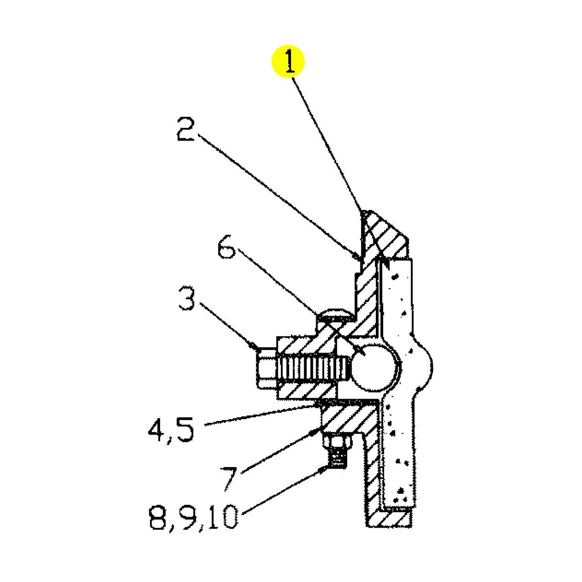 Handle For Sureflo w/ Set Screw | SiteOne