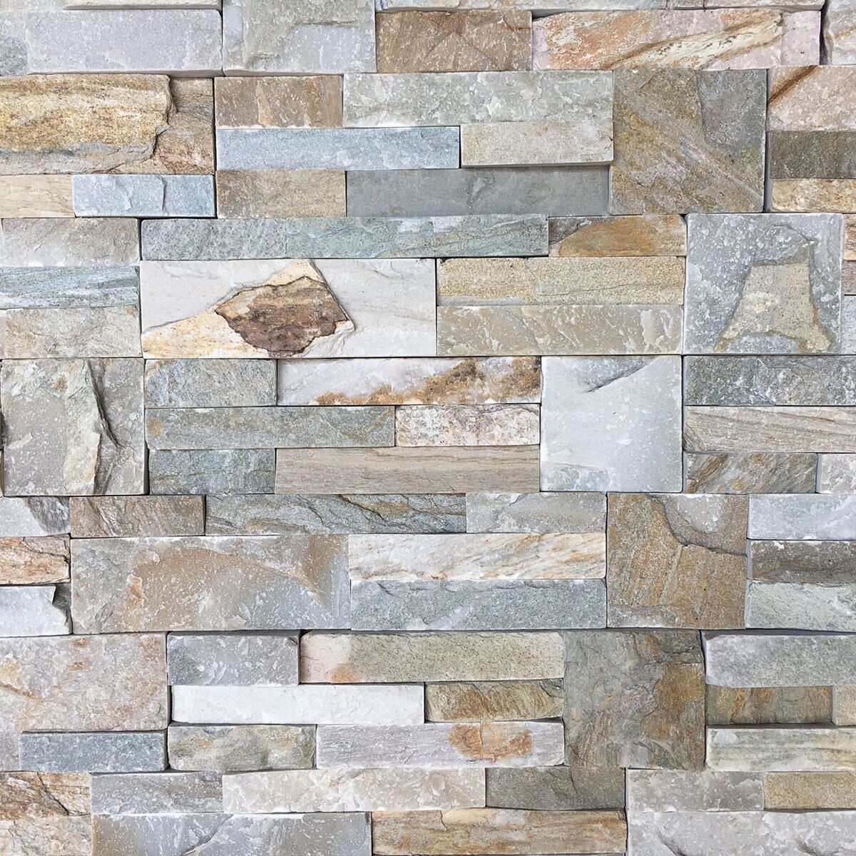 Ledger Panel Gobi Mix Quartzite Flat (7 pc./box) | SiteOne US
