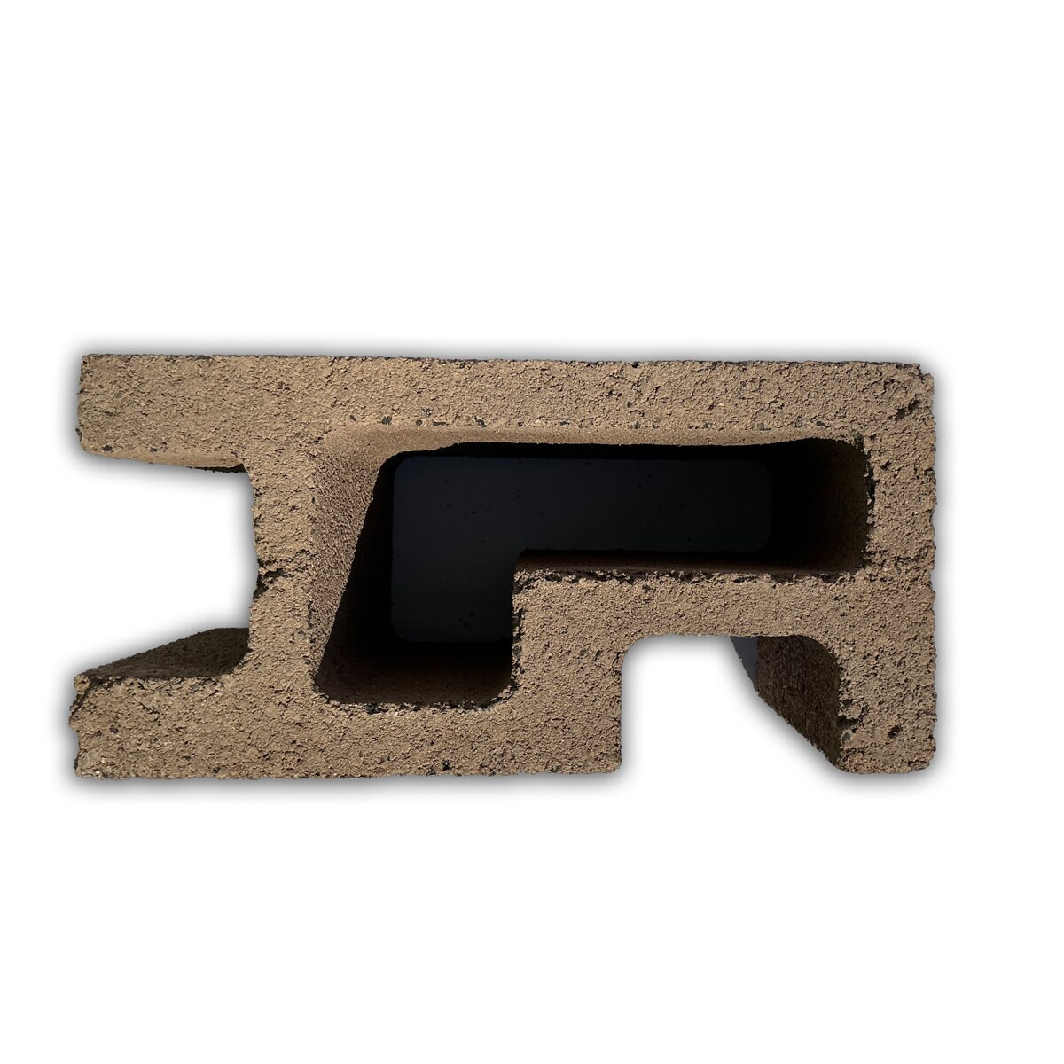 8816 Quality Block Interlock C Fence Block 8 in. x 8 in. x 16 in ...