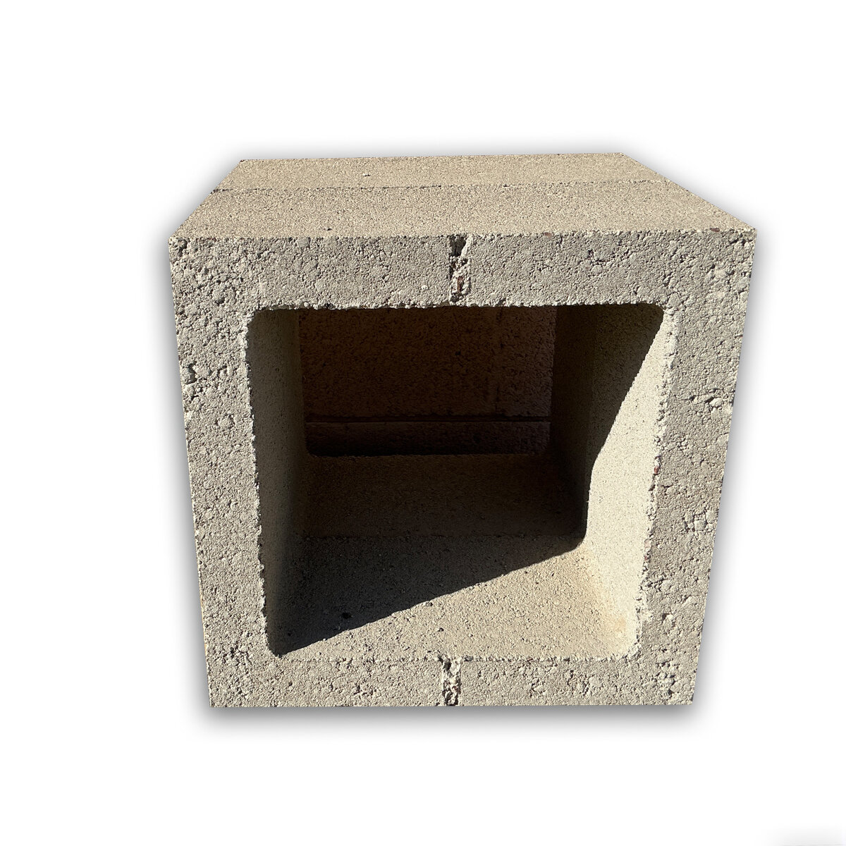16816 Concrete Block Column Gray 16 in. x 8 in. x 16 in | SiteOne US