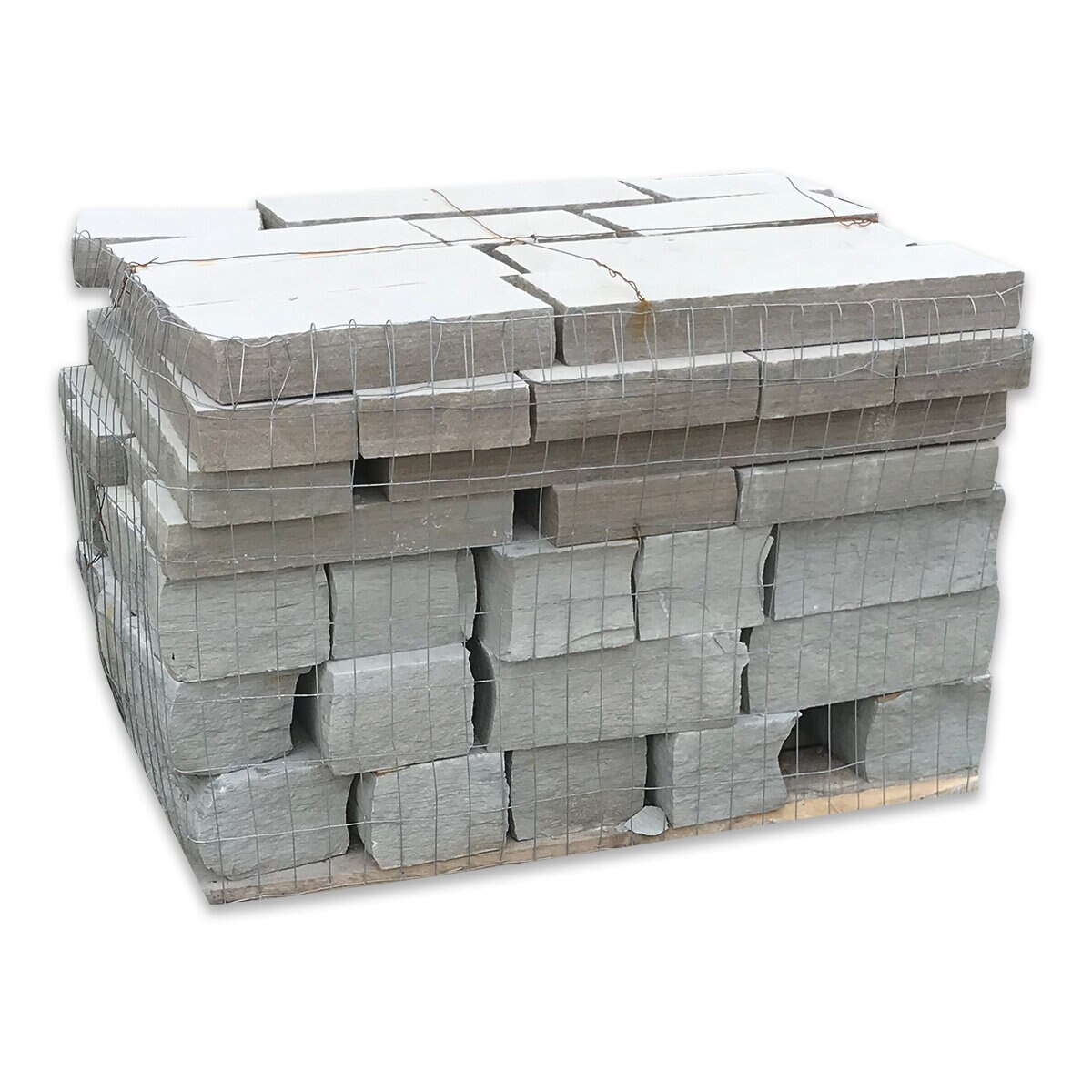 Drywall Tennessee Blue/Gray (8 in. Snapped) Mixed 3 in. and 6 in. Sawn ...
