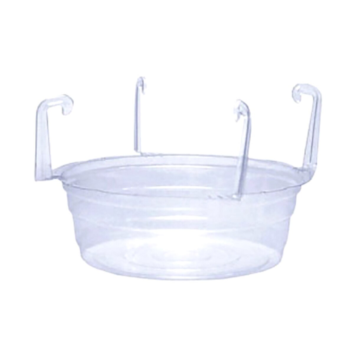 Hanging Basket Drip Pan Clear 10 in. (50 pc.) | SiteOne