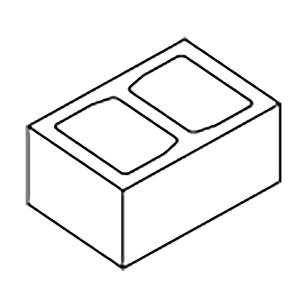 Angelus Standard Block Medium Weight Sand 12 in. x 8 in. x 16 in. (60 ...