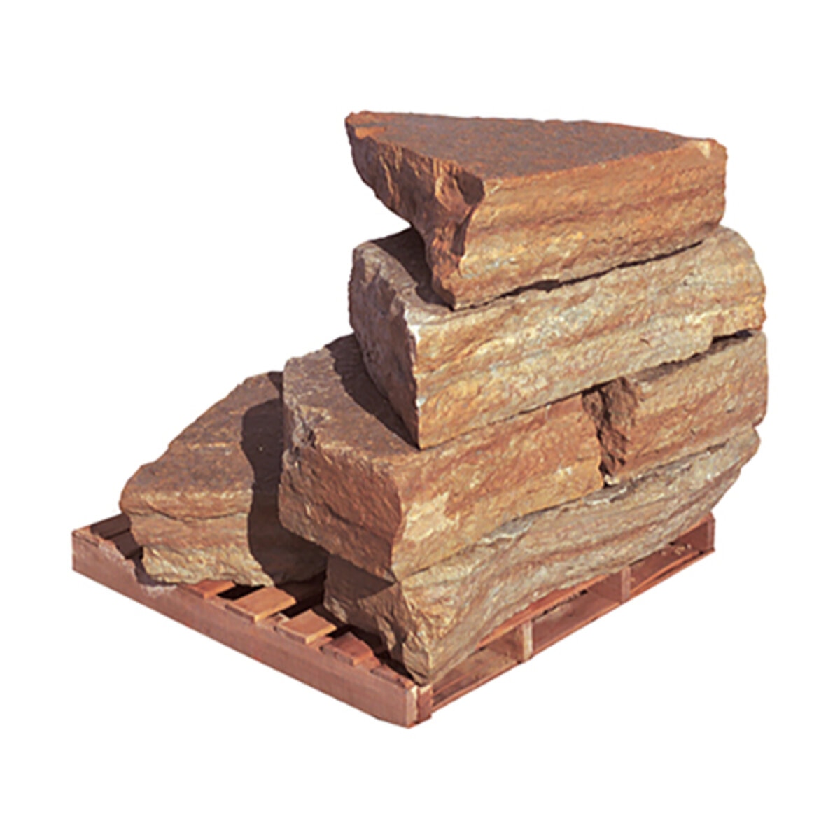 Outcropping Delaware Buff Limestone Chunks | SiteOne US