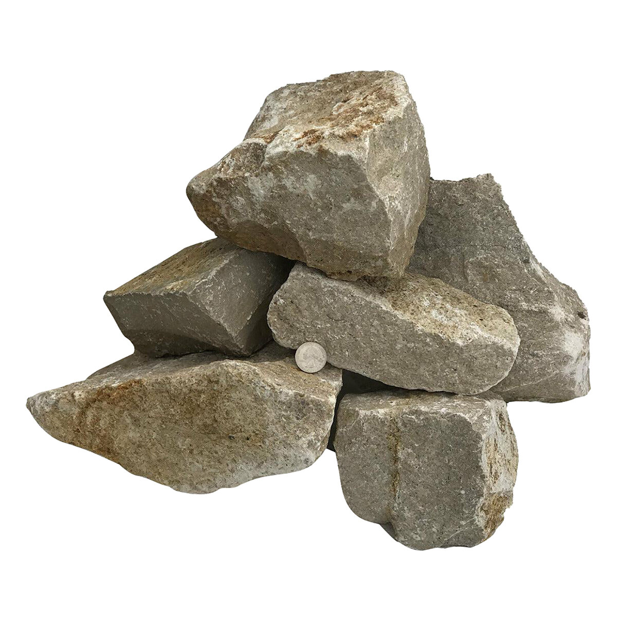 Building Stone Tuscan Gold Limestone Wall Mix Rubble | SiteOne US