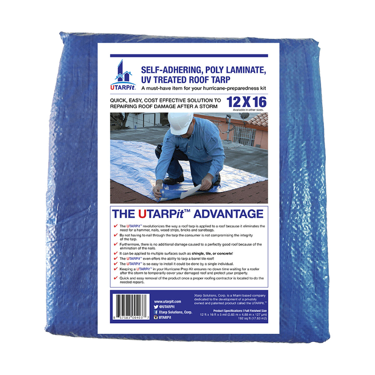 Blue Tarp 12 ft. x 16 ft | SiteOne US