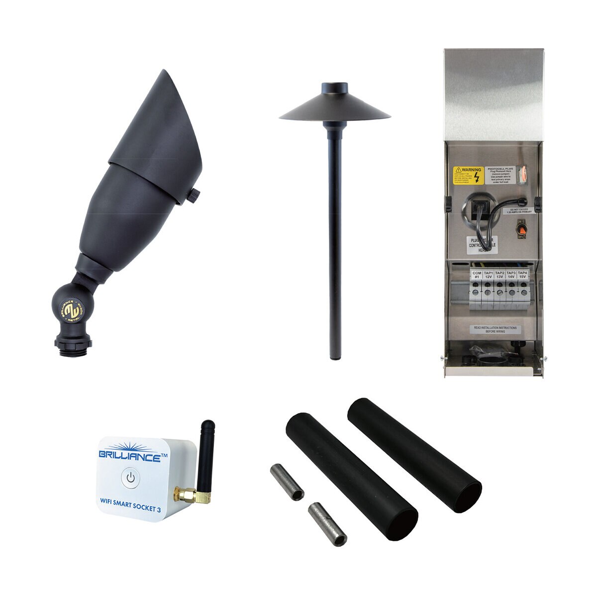 Brilliance Black Diamond Starter Lighting System 2700K with 5 Path ...