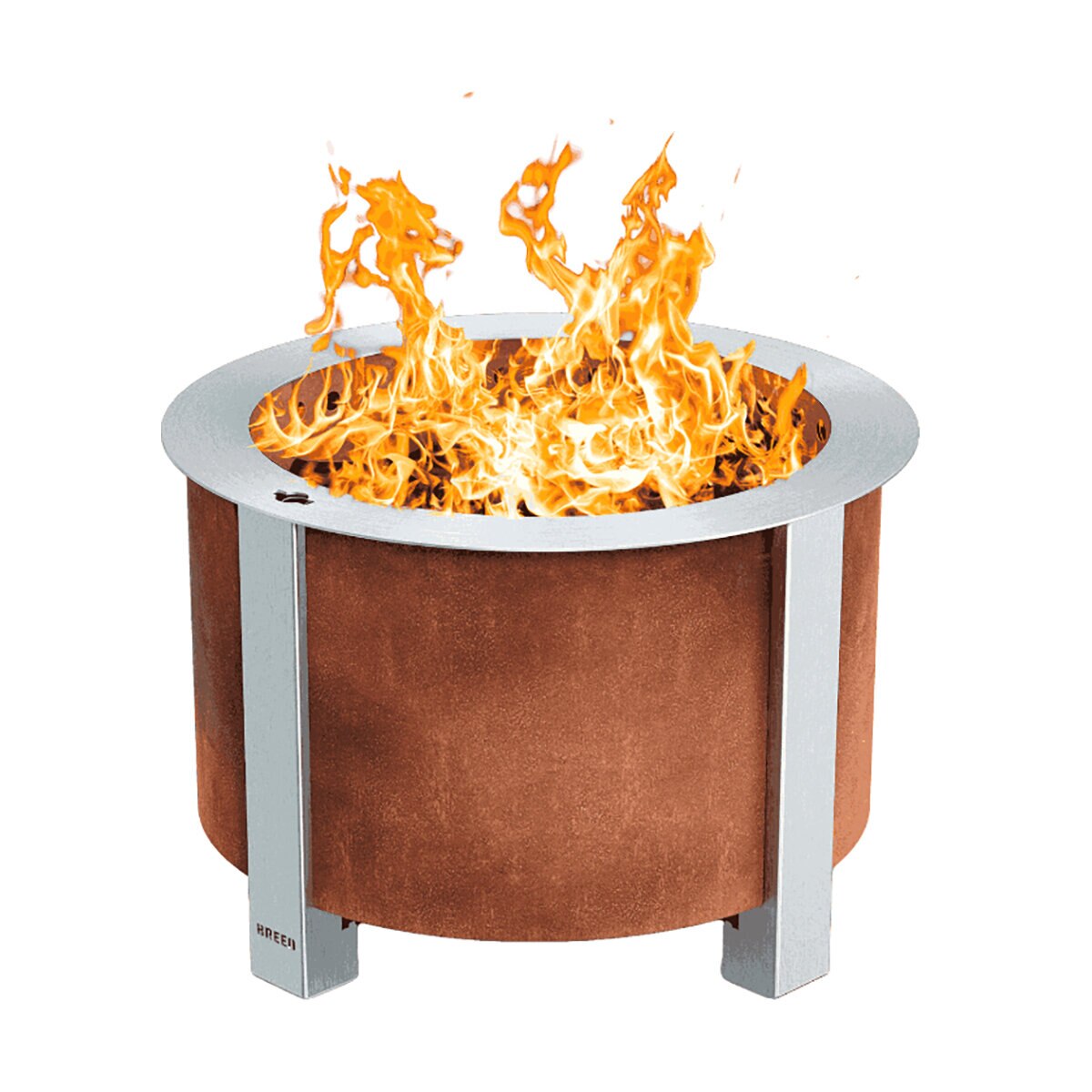 Breeo X Series Smokeless Fire Pit Patina Finish 19 in | SiteOne US