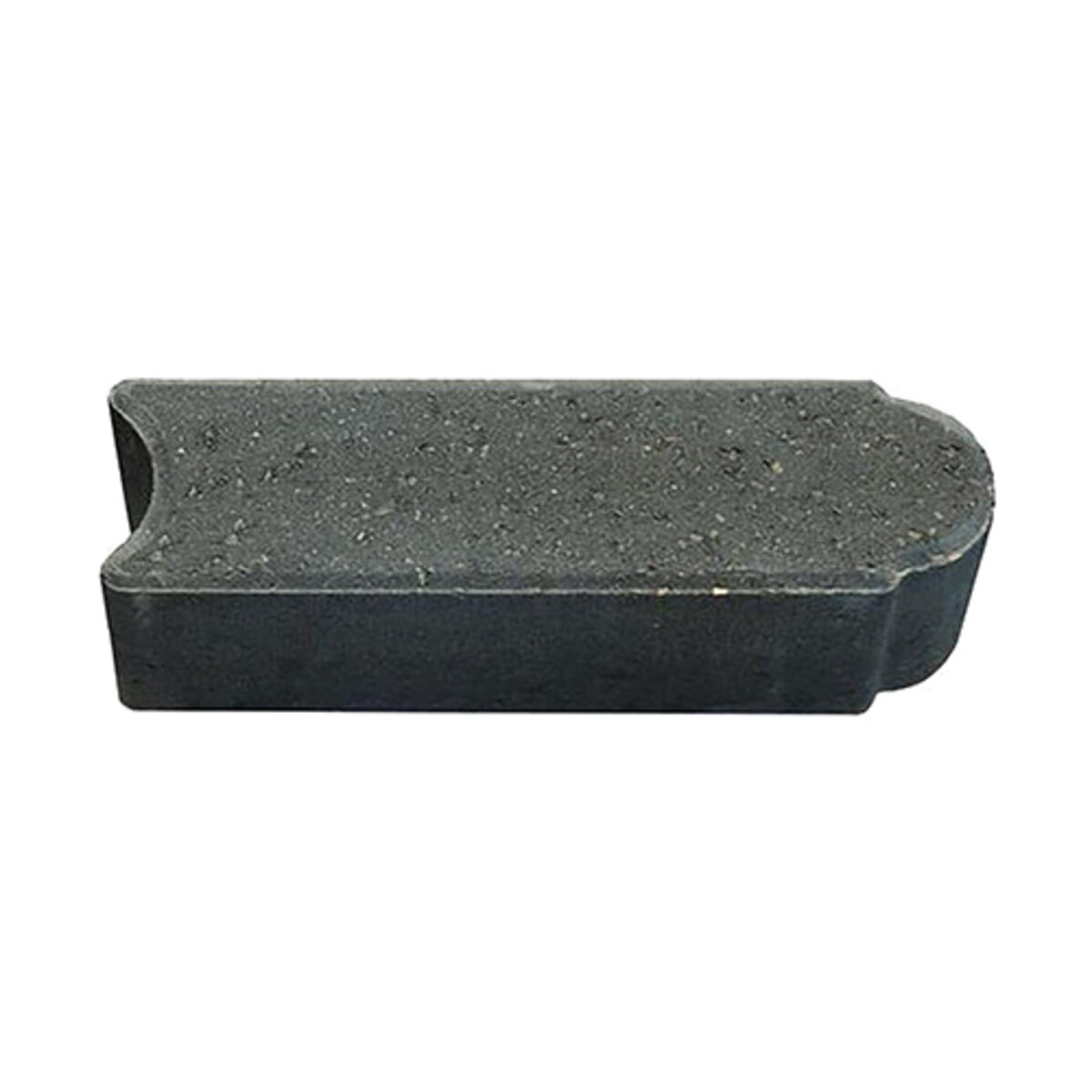 County Materials Bullet Edger Charcoal 12-1/4 in. x 3-5/8 in. x 3 in ...