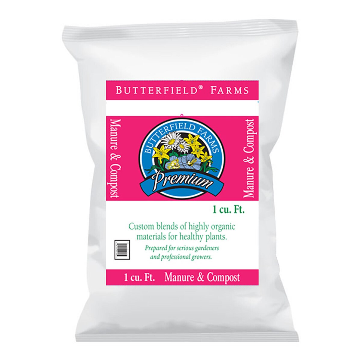 Butterfield Farms Manure Compost Blend 1 cu. ft. Bag | SiteOne US