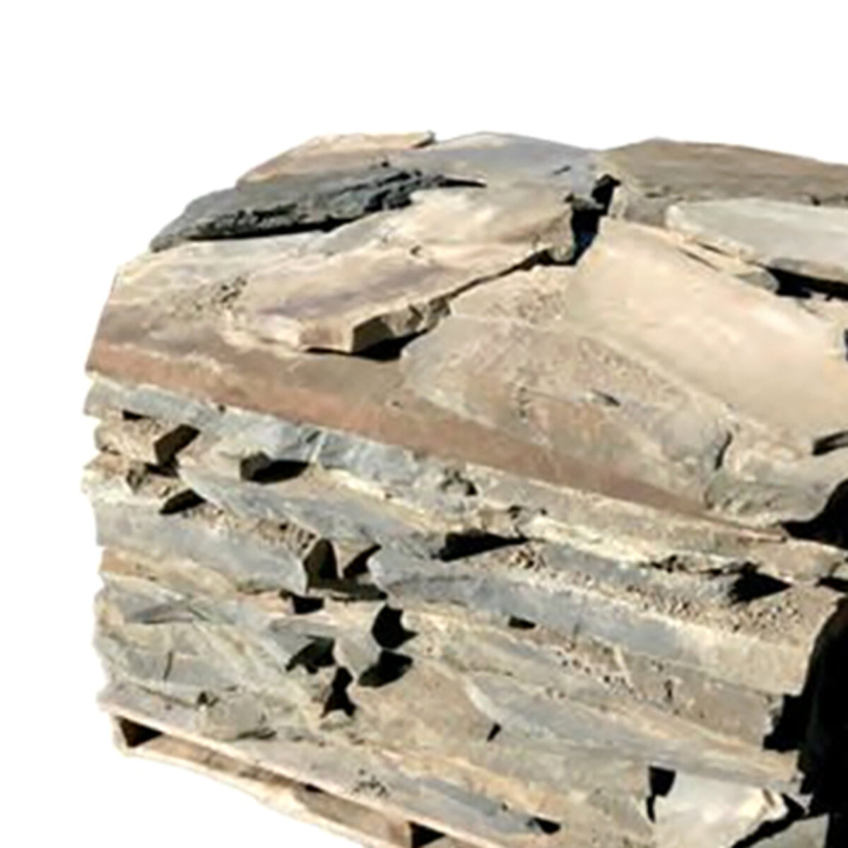 Pennsylvania Bluestone Colonial Garden Path Steppers 3/4 - 1 1/2 in ...