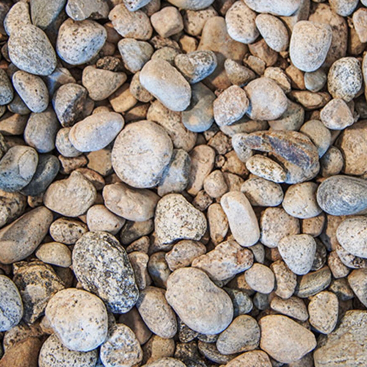 Bulk River Rock Colorado Salt & Pepper 1 - 2 in | SiteOne US