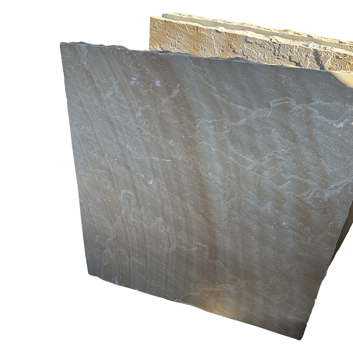 Dimensional Castle Buff Sandstone Sandblasted Finish 1 in. x 24 in. x ...