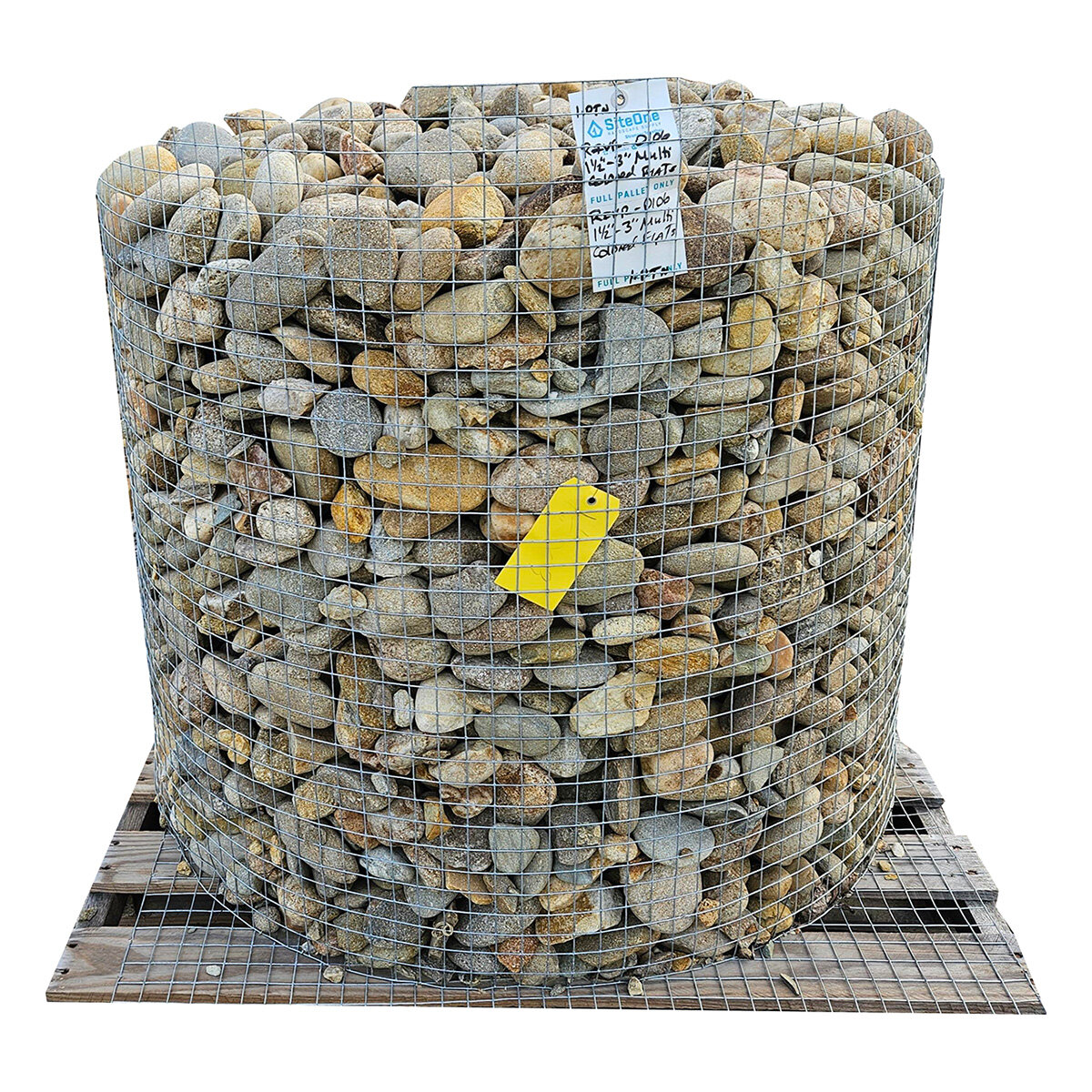 Palletized River Rock Tennessee Rounds 1 1/2 - 3 in | SiteOne US