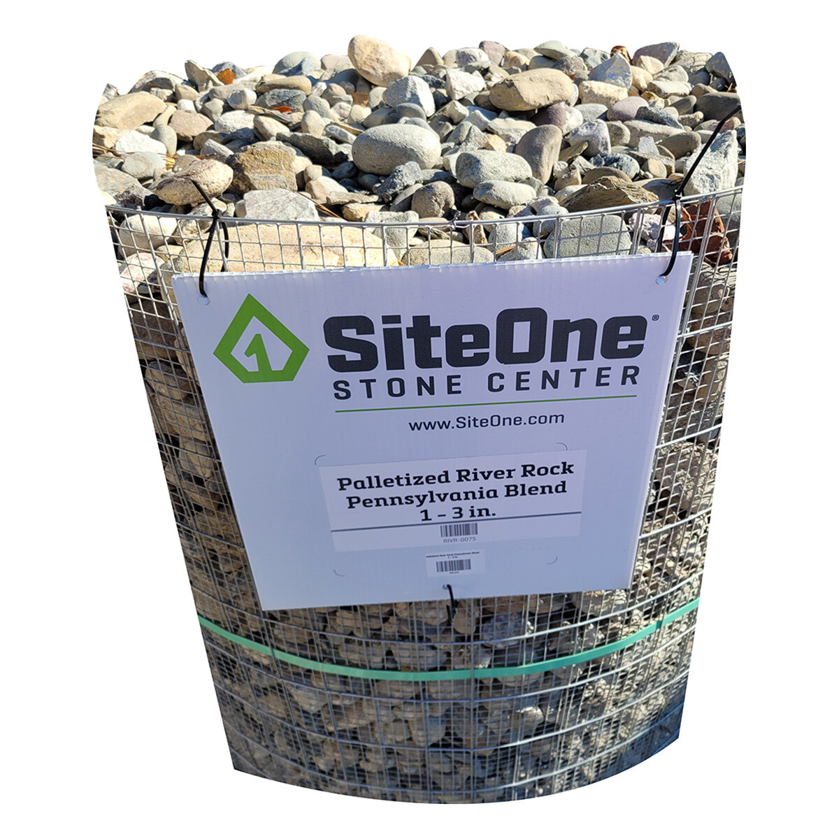 Palletized River Rock Pennsylvania Blend 1 - 3 in | SiteOne US