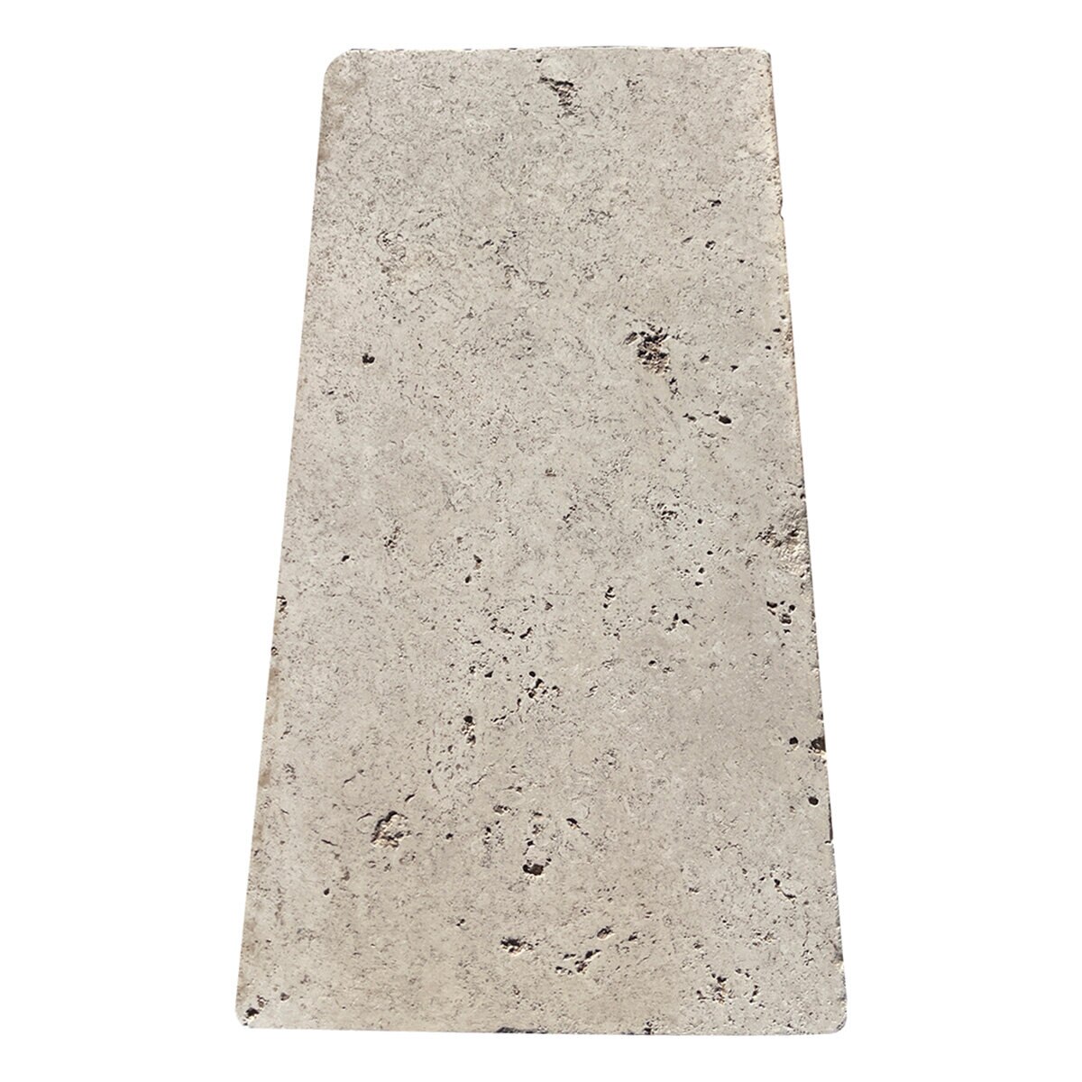 Dimensional Ivory Travertine Tumbled 3 pc. Roman Patter | SiteOne