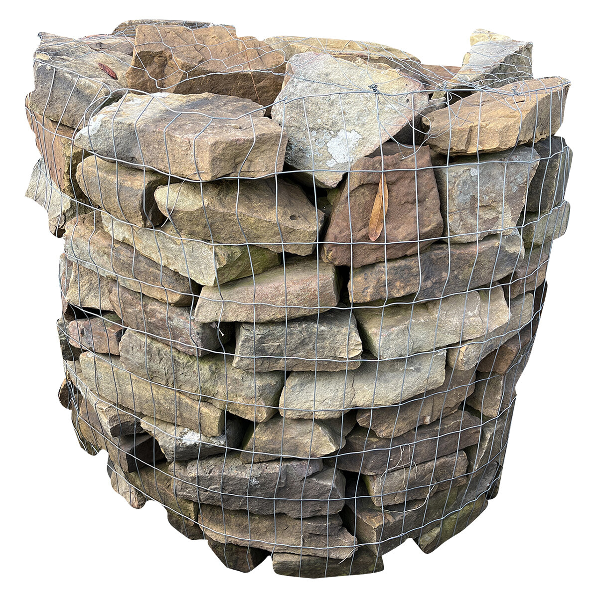 Building Stone Blonde Moss Rock Builders Flag | SiteOne US