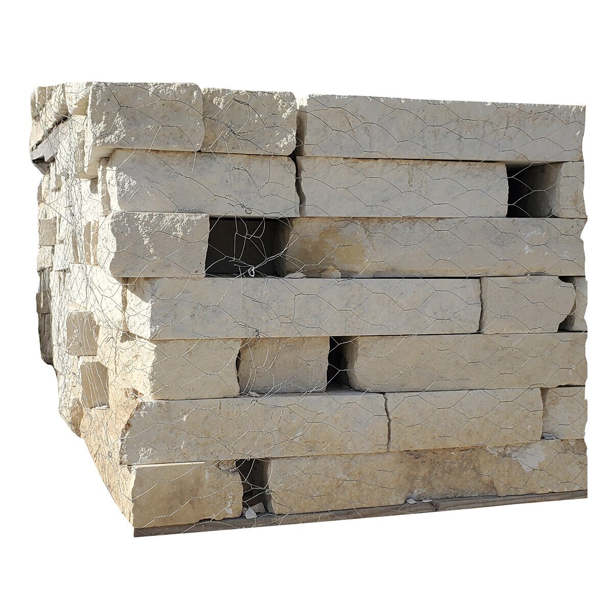 Drywall Cream Limestone (6 in. Chopped) Sawn 4 in. Thick | SiteOne US