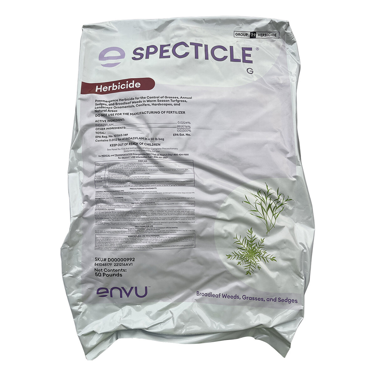 Specticle G Pre Emergent Granular Herbicide 50 lb. (Agency) | SiteOne US