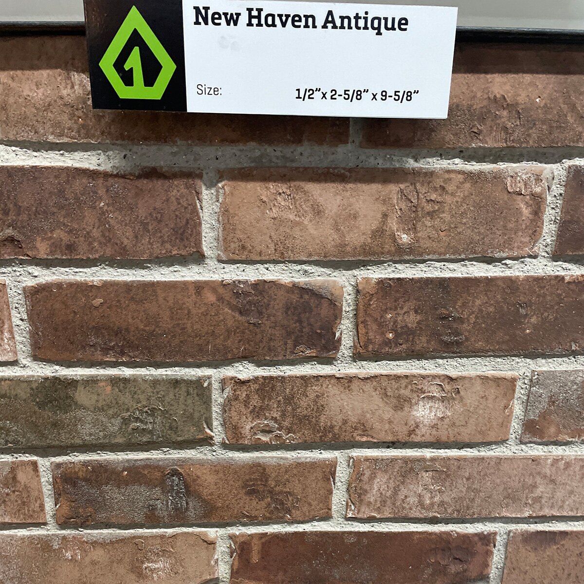 Sunset Brick Thin Brick New Haven Antique Flats (11.36 sq. ft./box)(54 ...