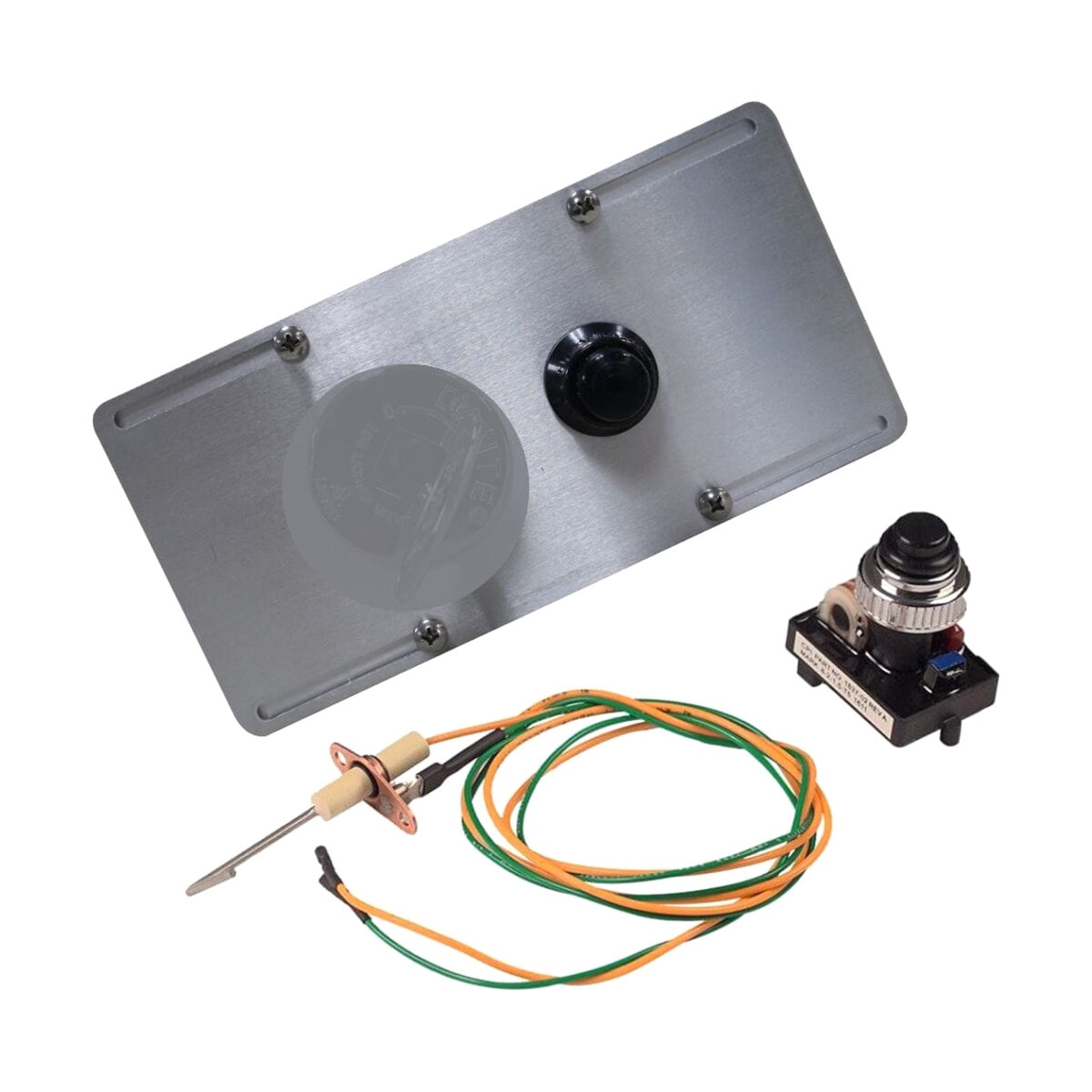 Warming Trends Push Button Ignition Kit w/ Dual Flex Line Kit (incl ...