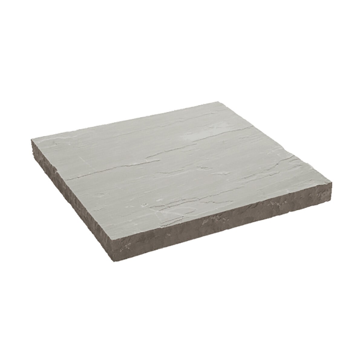 Cap Gray Mist Sandstone Rockface 4 Sides 2 in. x 22 in. x 22 in. | SiteOne