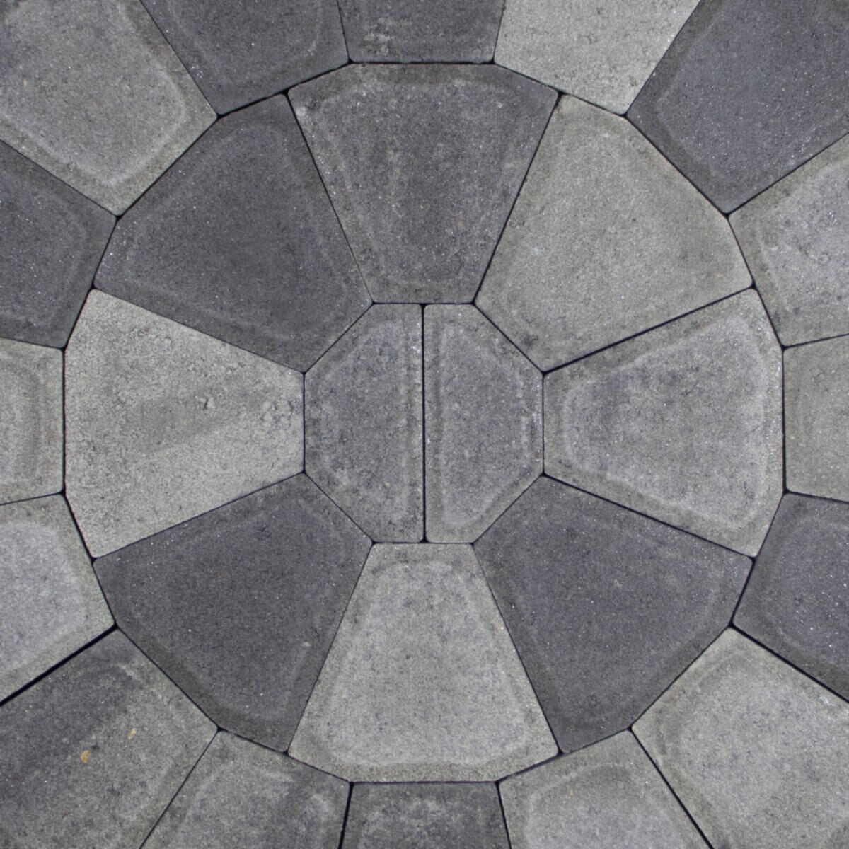 Rotunda Cobble Stone Circle Kit Cambridge 11.73 in. x 7.8 in. x 2.36 in ...