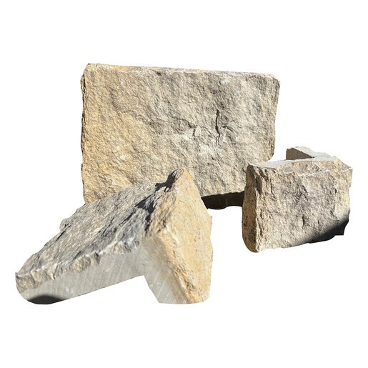 Sawn Thin Veneer Seabed Limestone Square and Rectangle Corners | SiteOne