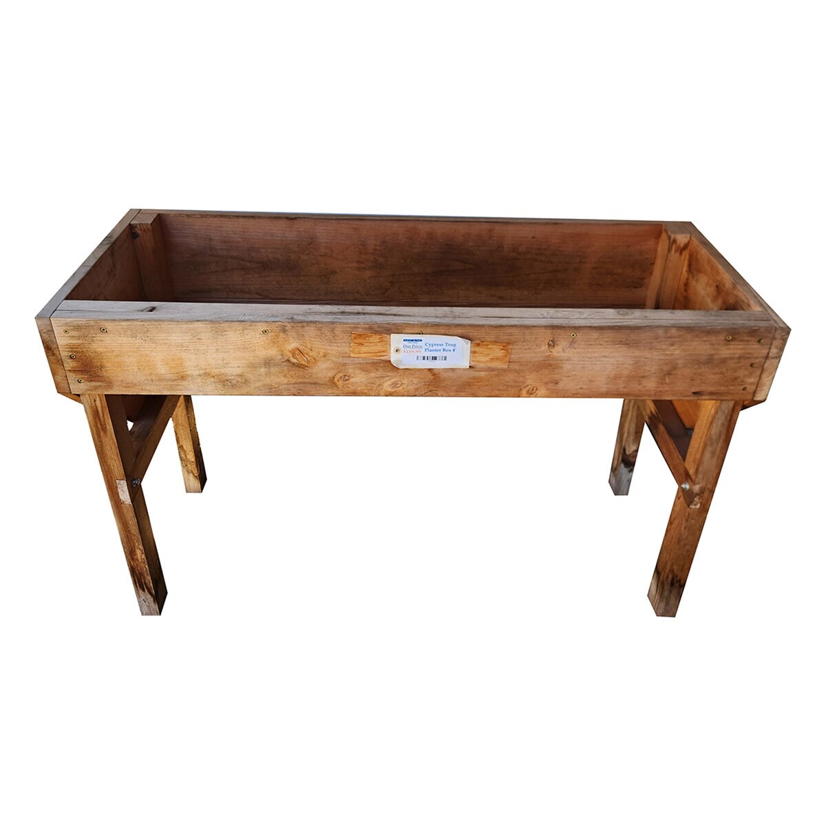 Cypress Trug Planter Box 4 ft | SiteOne
