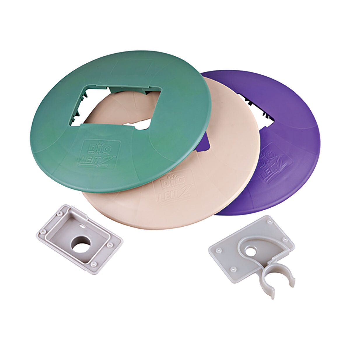 Leit 2 Mounting Column Plastic Attach 4Screws | SiteOne