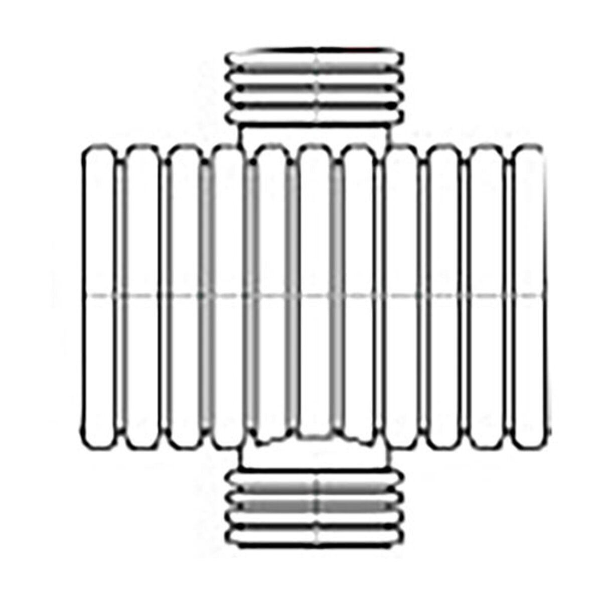 Fabricated Cross Tee Horizontal | SiteOne