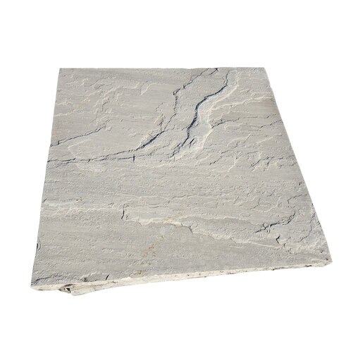 Cap Slate Grey Sandstone Rockfaced 4 Sides 2 in. x 36 in. x 36 in | SiteOne
