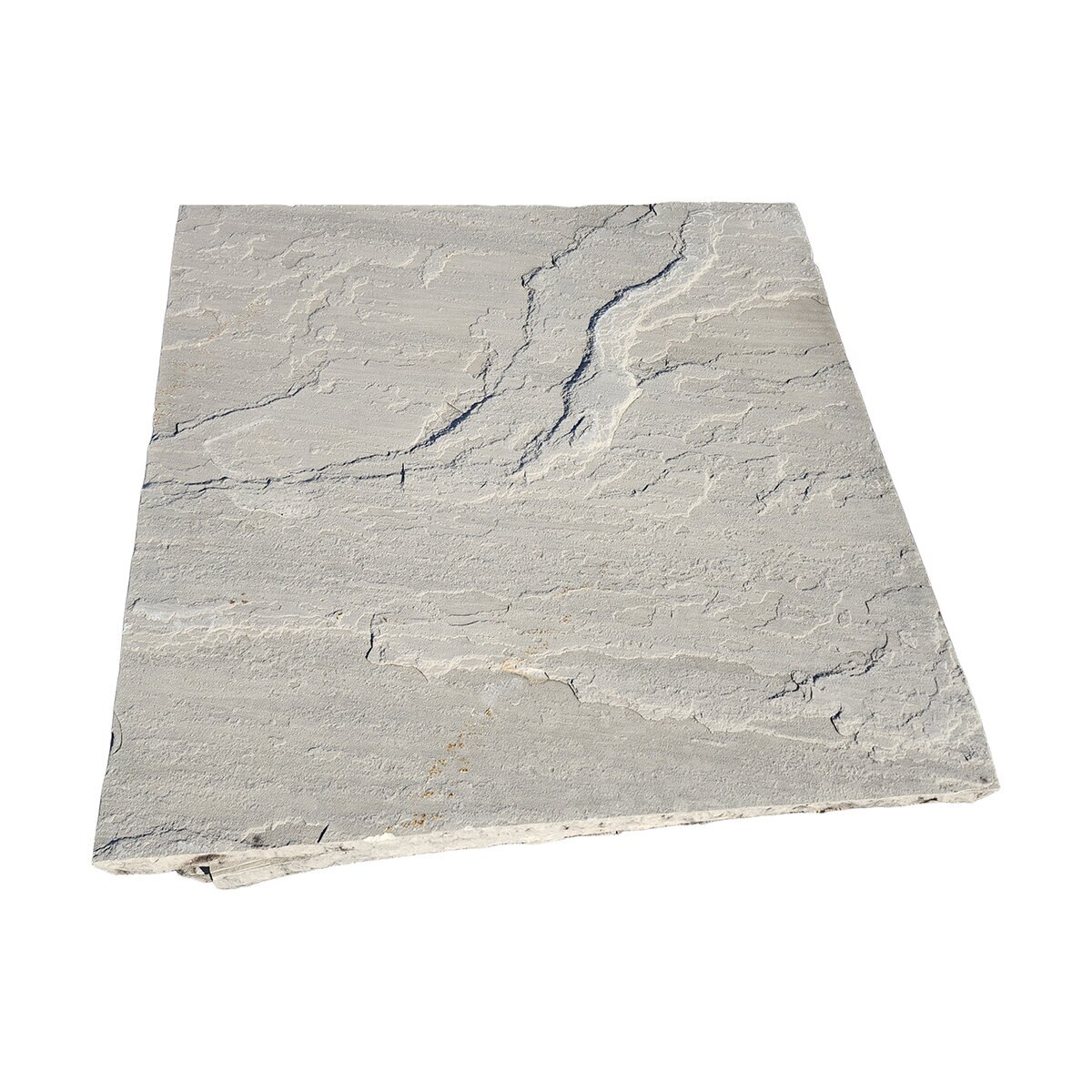 Cap Slate Grey Sandstone Rockfaced 4 Sides 2 in. x 36 in. x 36 in ...