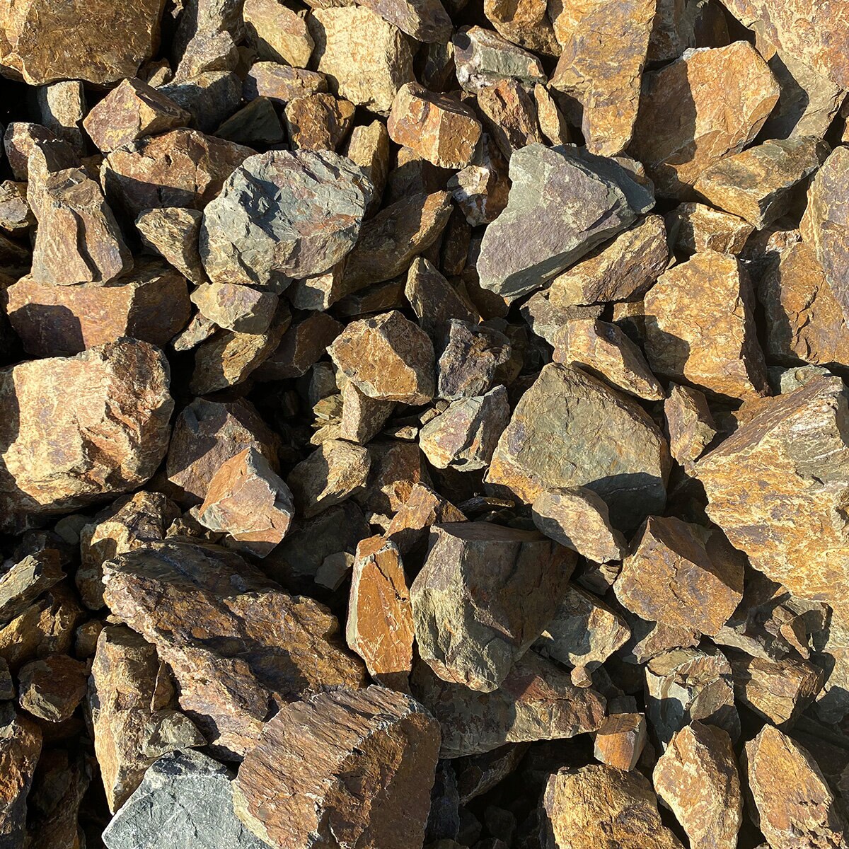 Bulk Autumn Gold Rip Rap 3 - 8 in | SiteOne US