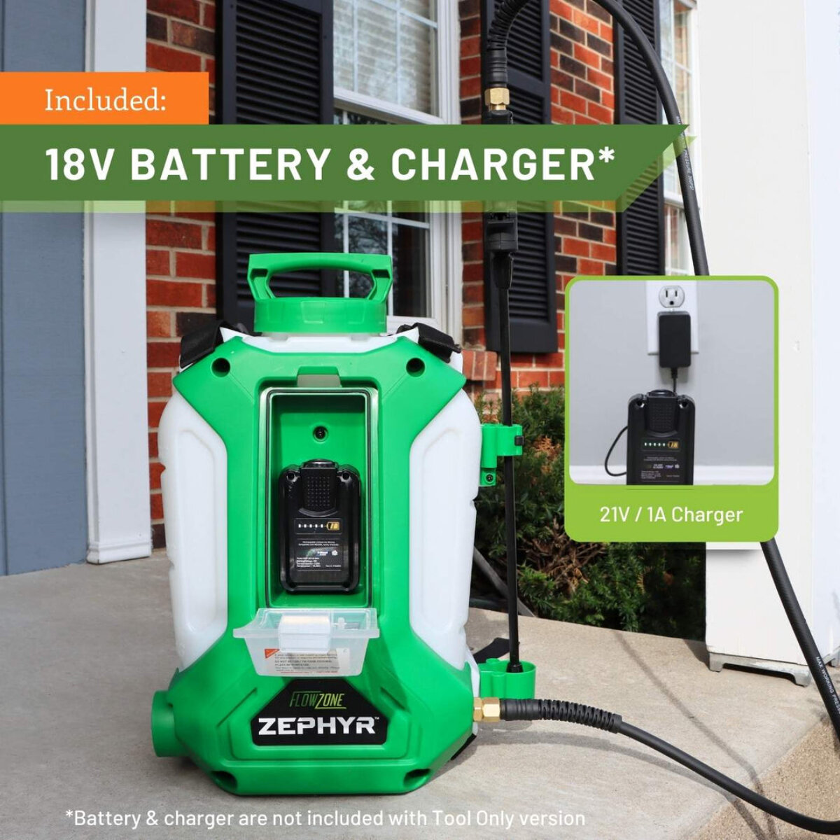 Zephyr 4 gal. Battery-Powered Backpack Sprayer | SiteOne US