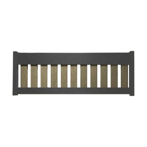 SeatBack Kit Slate Frame with Weatherwood Slats | SiteOne US