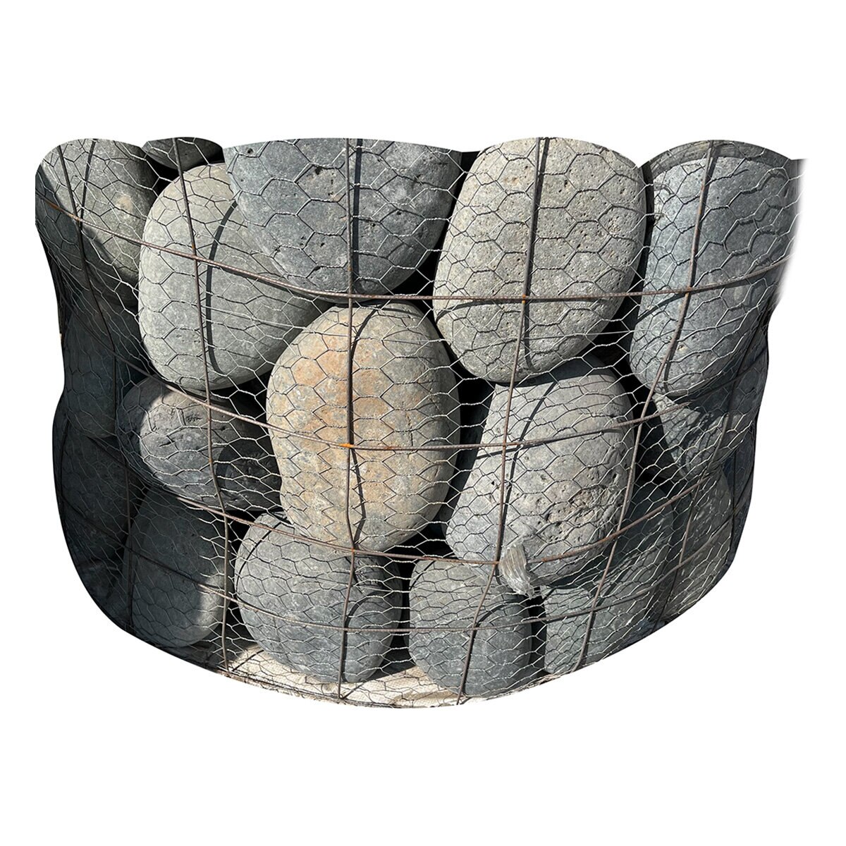 Palletized Mexican Beach Pebbles Buff 9 - 12 in | SiteOne US