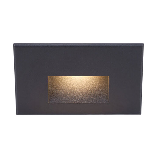 WAC LED STEP LIGHT 120V RECT SCOOP 3000K BRONZE | SiteOne US