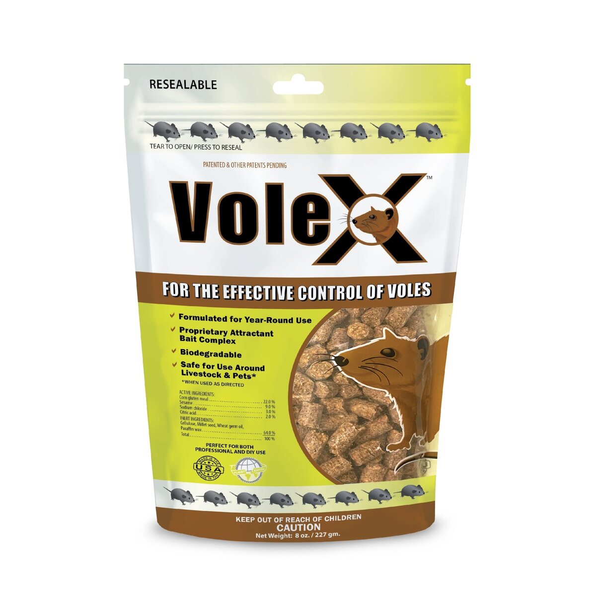 VoleX Rodenticide 8 oz. Bag | SiteOne US
