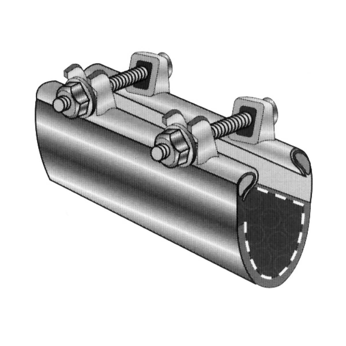 Redi-Clamp 4 in. x 6 in. 2 Bolt | SiteOne US